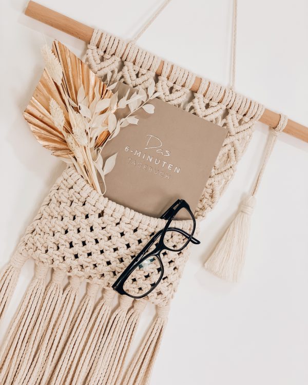 Makramee Organizer - Lady Handgemacht